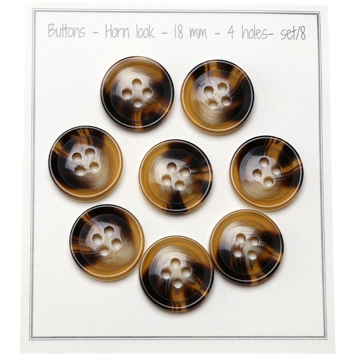 Horn (Look) Knapper – Hobbii