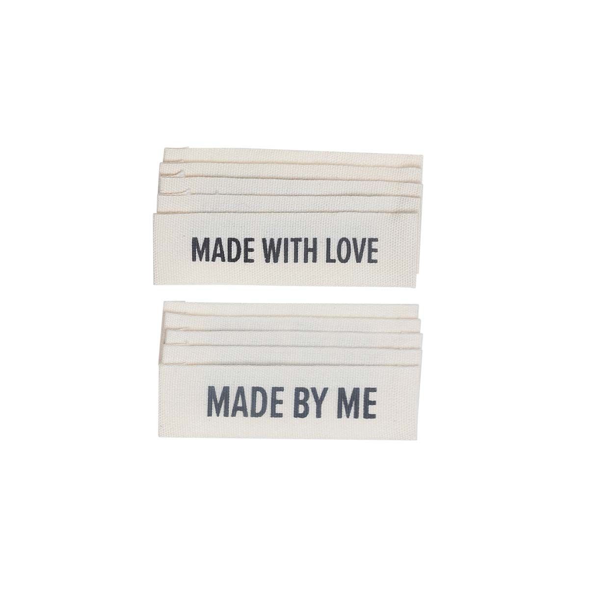 10 Merkelapper - Made with Love – Hobbii