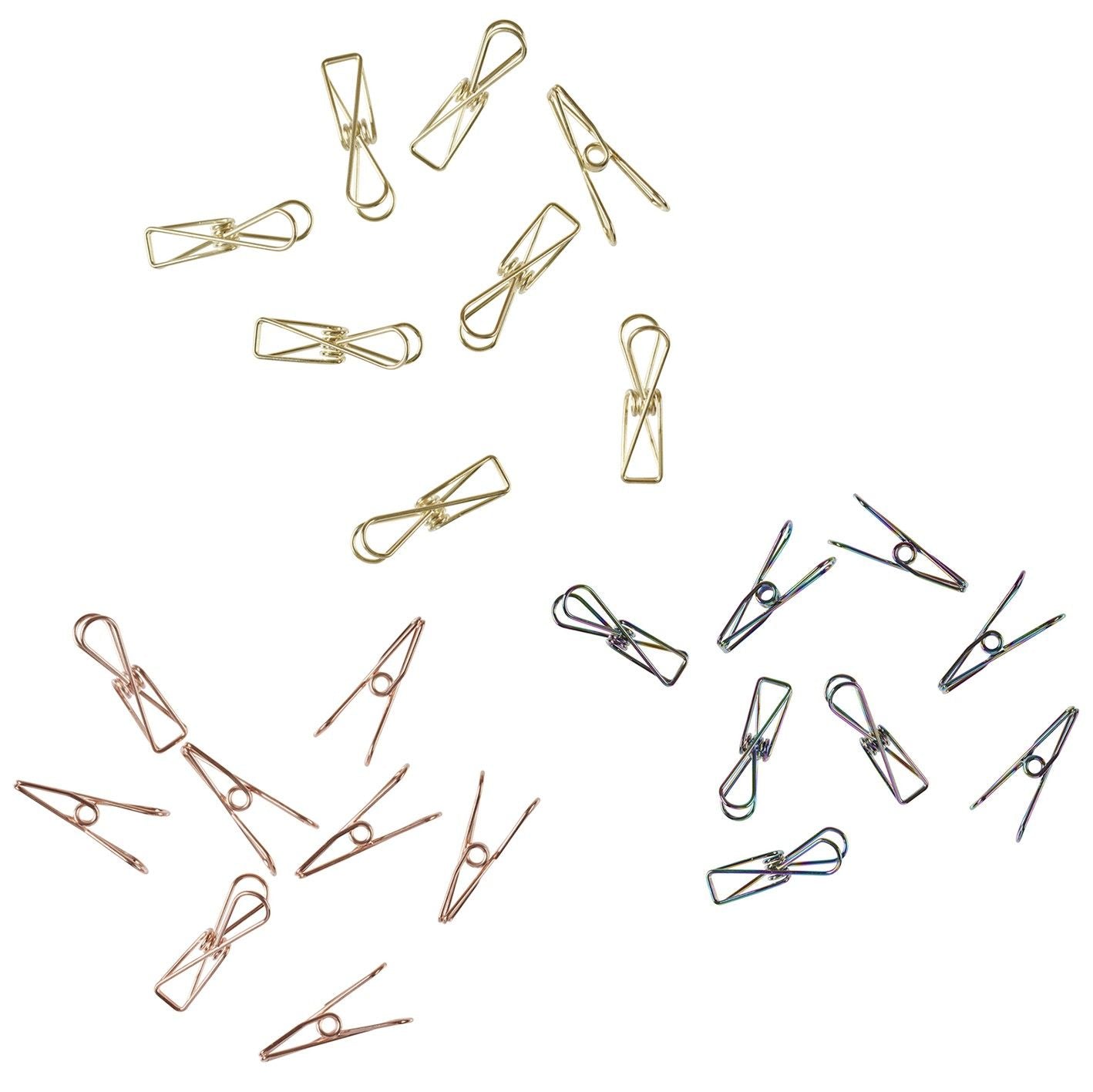 Klemmer i Metall - 8 stk. – Hobbii